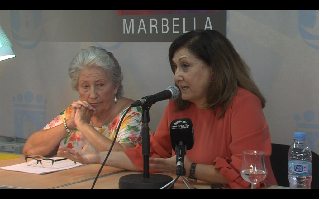 Ana María Mata pregona la feria del libro de Marbella - RTV Marbella